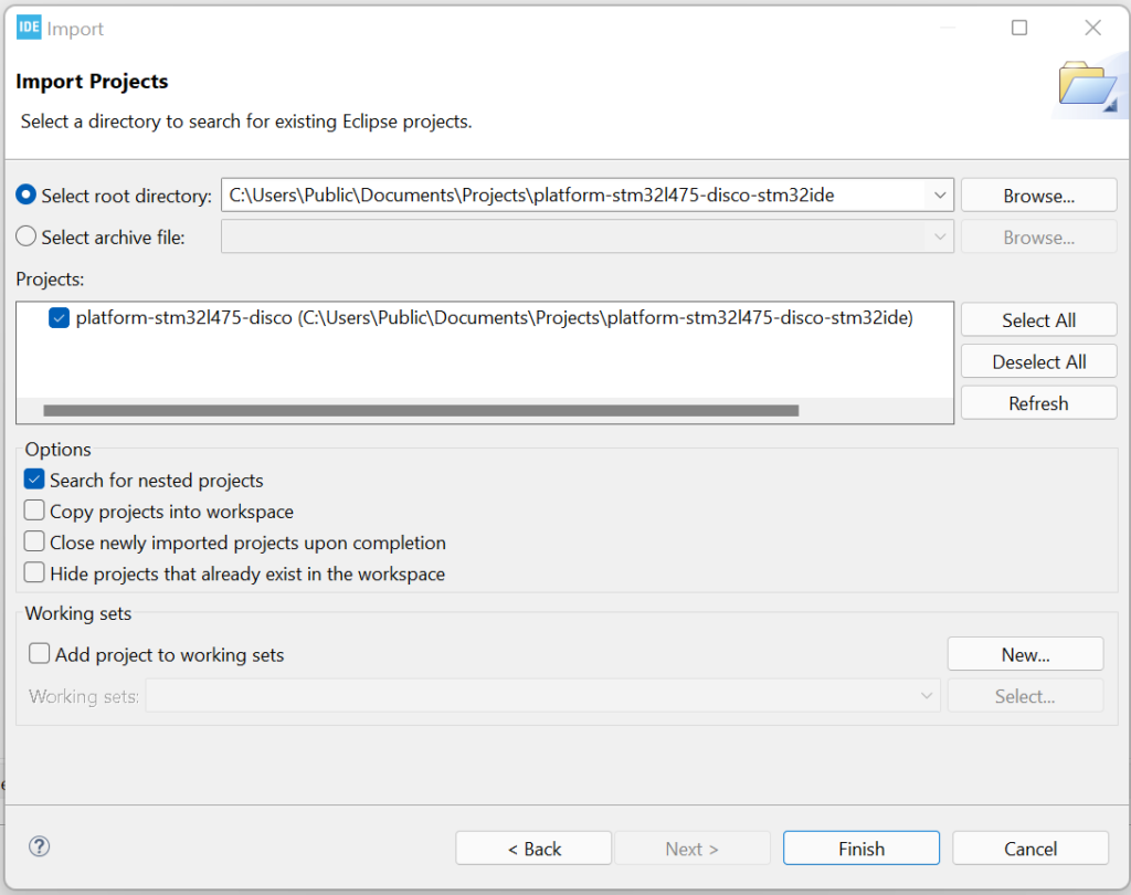 Setting up the New STM32CubeIDE Gallium IO
