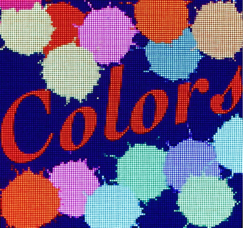 LED Panel 3 - Color Tricks with LED Panels Gallium IO